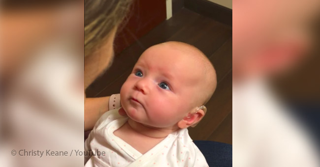 Este Es El Momento En Que Bebé Con Sordera Escucha La Voz De Su Mamá ...