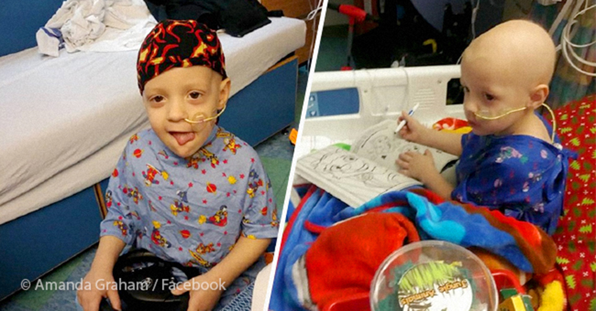 Niño De 3 Años Que Lucha Contra El Cáncer, Celebró Su Último Cumpleaños ...